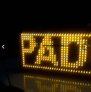 LED Running Text 100x20 Super Terang - Ariansyah Center Shop